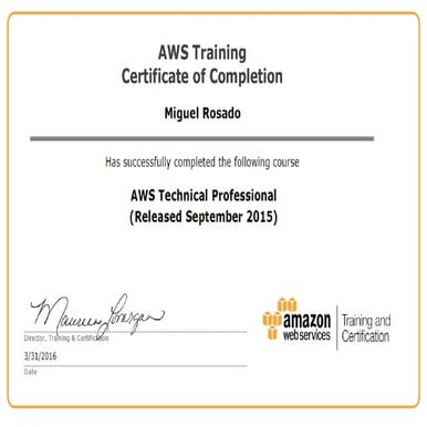 AWS_Business_Technical_Certificate | PDF