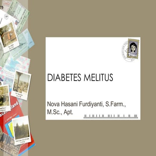 farmakoterapi diabtes melitus tipe 1 dan tipe 2 | PDF