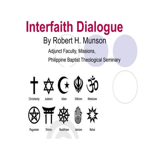Interfaith Dialogue | PPT