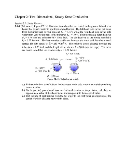 steady heat transfer between two large parallel plates | PDF | Physics ...