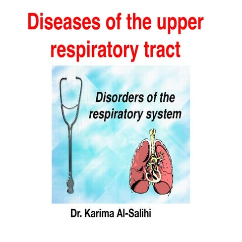 2 diseases of the upper respiratory tract | PPT