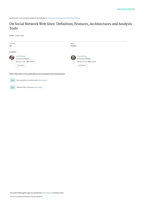 Social network privacy & security | PPT