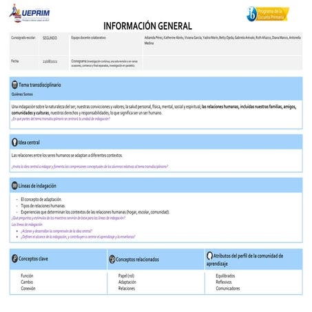 2do Grado Planificador Unidad de Indagación PEP Ueprim - copia (1).docx