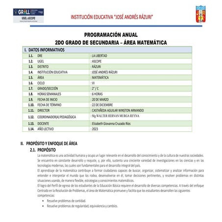 2do grado PROGRAMACIÓN ANUAL JAR 2023.docx