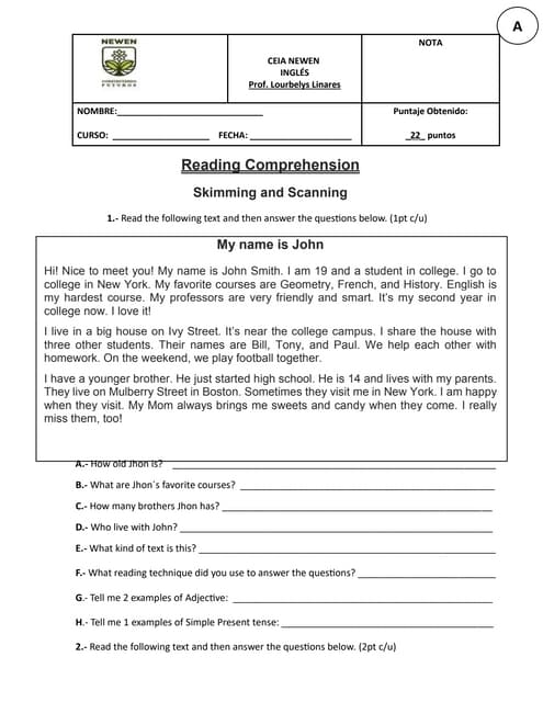 Discourse competence-task-one | PDF