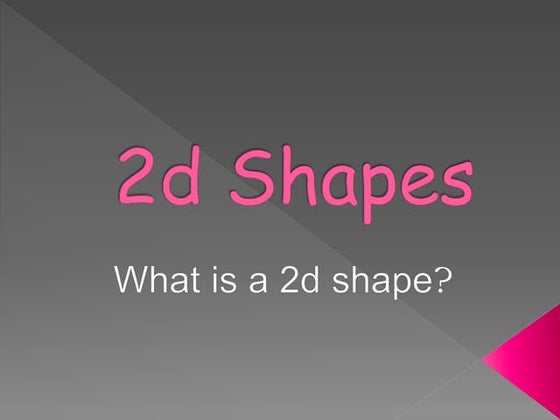 Introduction 3D shapes | PPT