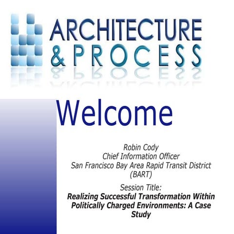 Realizing Successful Transformation Within Politically Charged ...