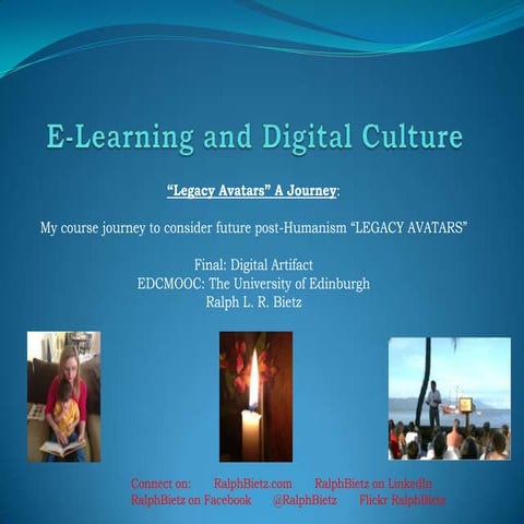 e learning and digital culture. final - copy with extended Audio | PPT
