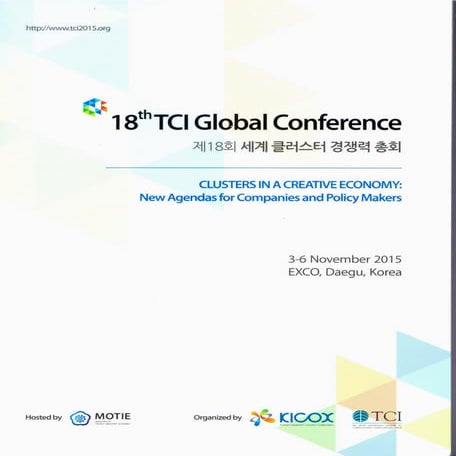 TCI 2015 conference booklet | PDF