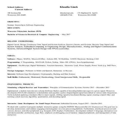 Resume 5-2015 | DOCX