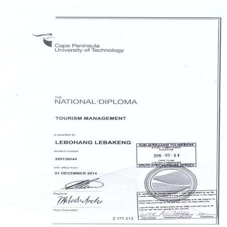 National Diploma | PDF