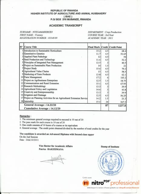 Open University Certificate | PDF