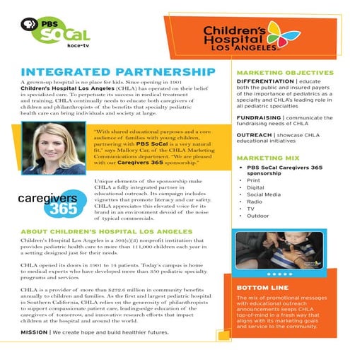 CHOA Communication Plan FINALIZED | PDF