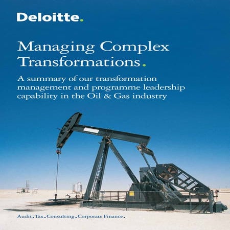 Managing Complex Transformations | PDF