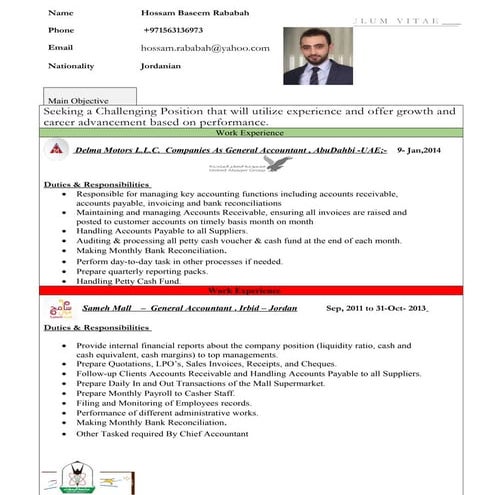 C V Hossam new | DOC