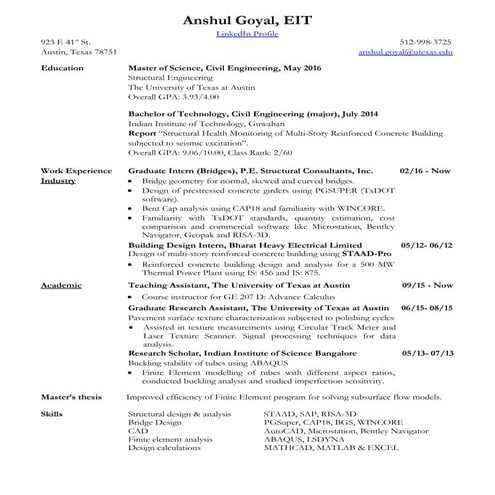 Transcript UT Austin | PDF