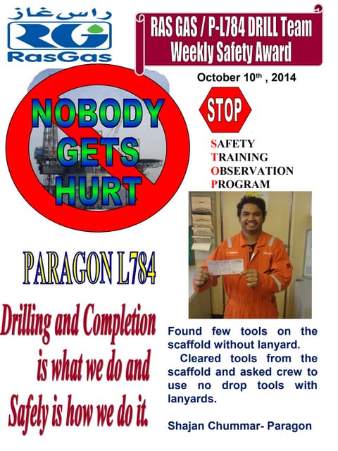 RasGas Appriciation Letter | PDF