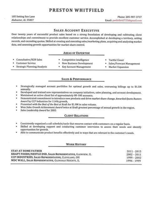 Kraft Sales Rep of the Quarter | PDF