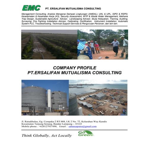 COVER PROFIL COMPANY PT EMC | PDF
