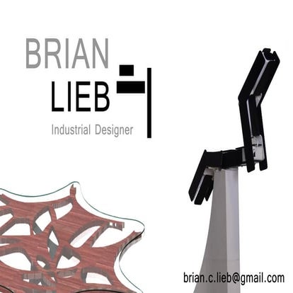 Lieb ,Brian - Industrial Designer, Portfolio 2015 | PDF