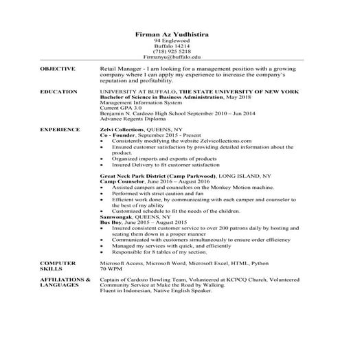 MGG Resume | DOC