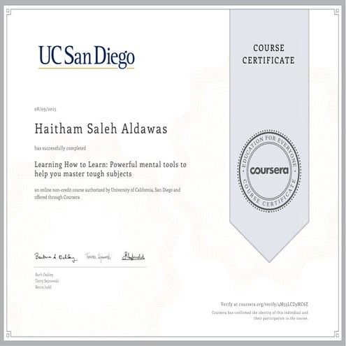 Learning How to Learn | PDF