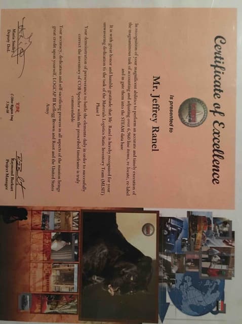 Certificate Of Appreciation AECOM:AC FIRST | PDF