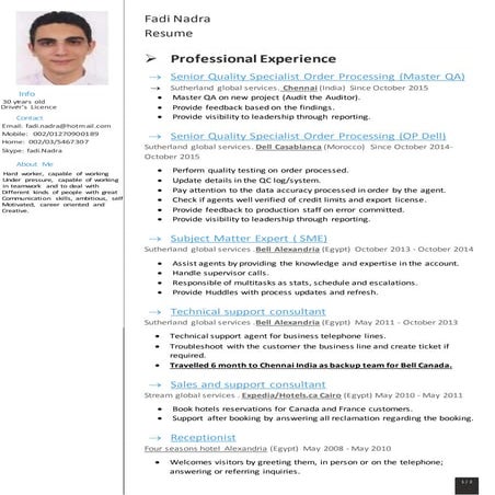 Resume-fadi-nadra | DOCX