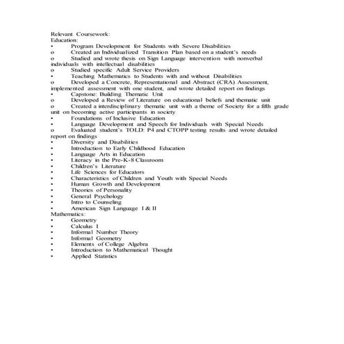 Curriculum Vitae - Claire James | DOCX