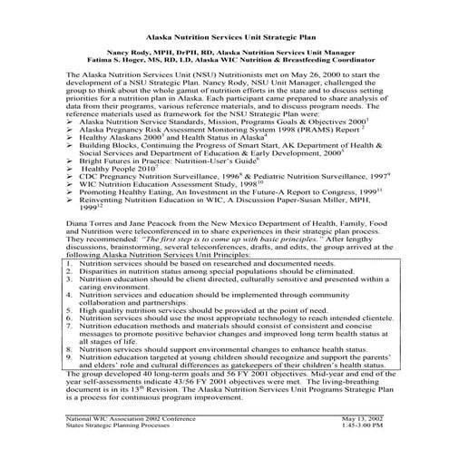 NWA 2002 Presentation | PDF