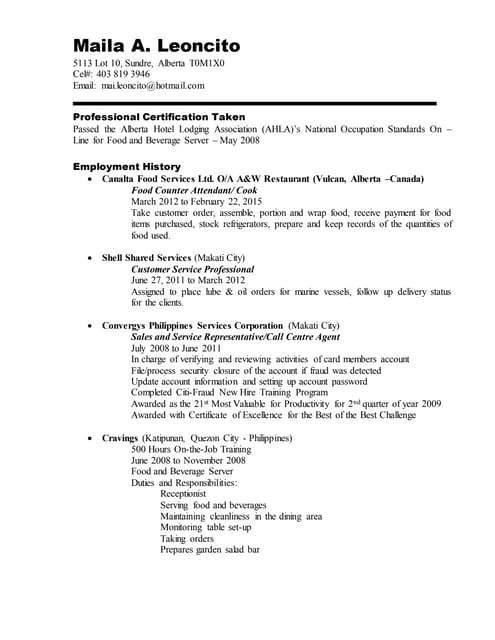 Resume (sample) | DOCX | Education