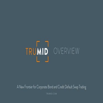 Trumid pitch deck | PDF