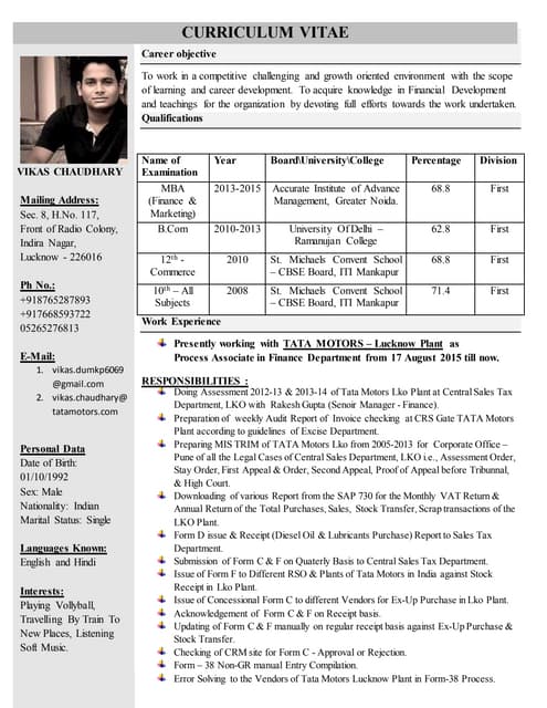 NOOR_Exprnc ITI Resume | DOC | Careers