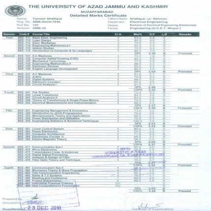 bsc transcript compressed | PDF