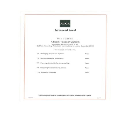 BISE Mark sheet | PDF