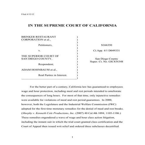 California Supreme Court | PDF