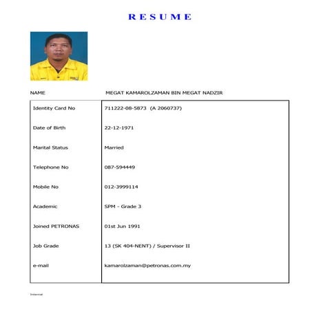 Resume_MeGaT | PDF