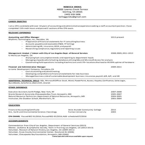 Sue's Resume | DOCX