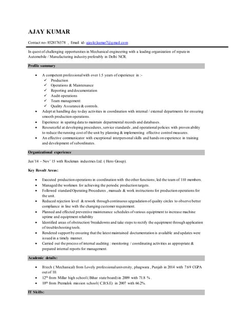 Resume | PDF
