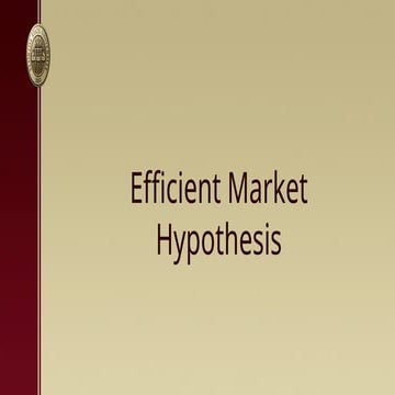 EFFICIENT MARKET THEORY.pptx