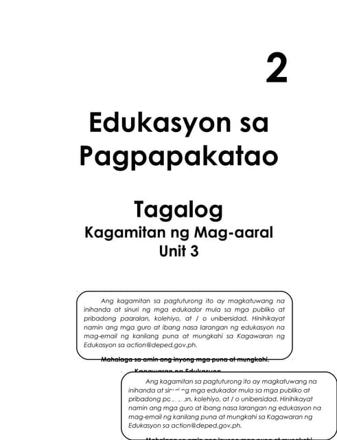 Filipino 6 dlp 21 mga katangian ng tauhan | PDF