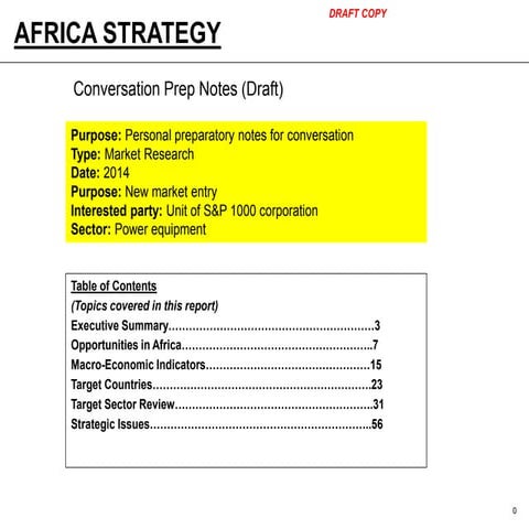 2 Exec Summary - Africa Study.ppt