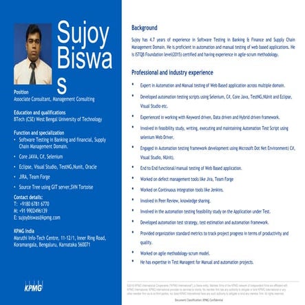 Sujoy Biswas_KPMG | PPTX