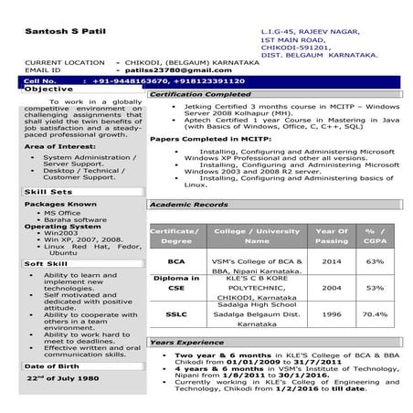 SSP__resume_Desktop Support | DOC