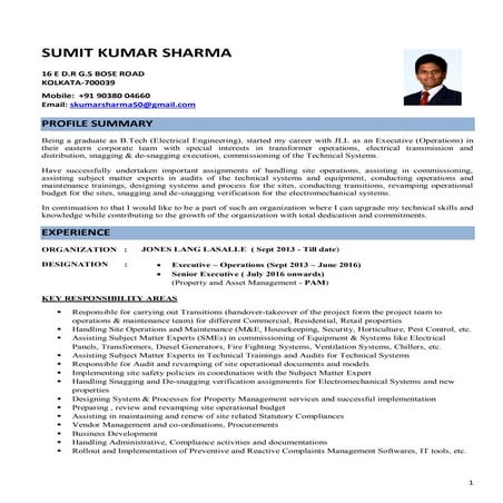 CV - SK Sharma | PDF