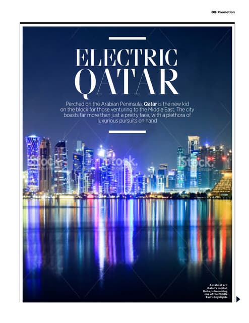 QATAR –IT’s SPECTACULAR VIEWS By Tharun.pptx