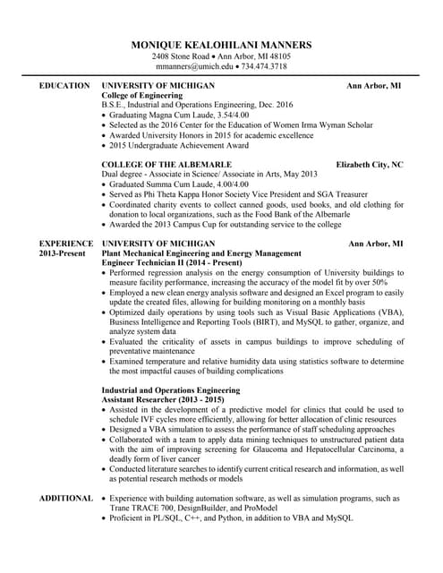 Resume ben perkins | PDF