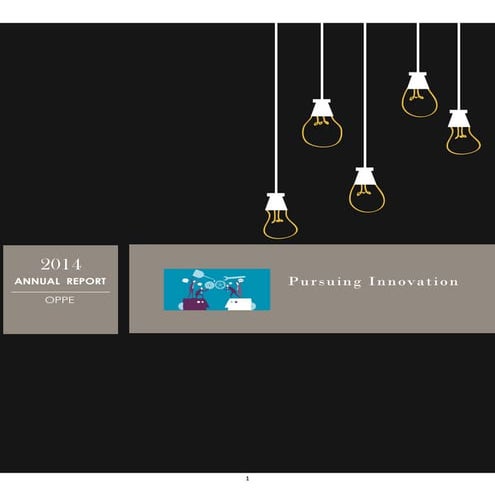 OPPE Annual Report 2014 | PDF | Business | Business and Finance