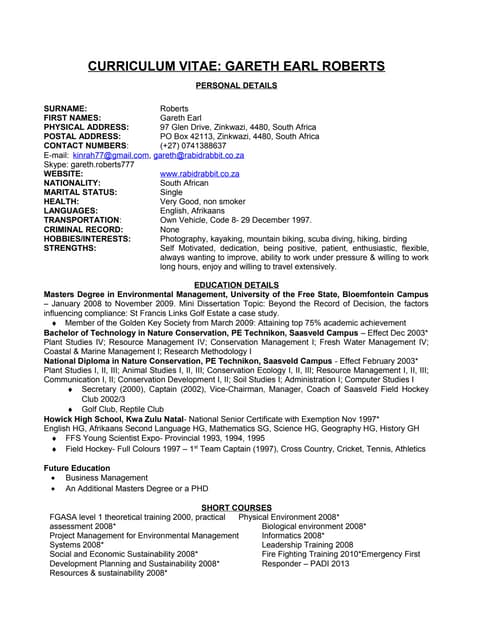 Sisanda Booi CV | DOC