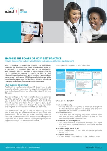 SAP Staff & Resource Augmentation Services | PPTX | Business | Business ...